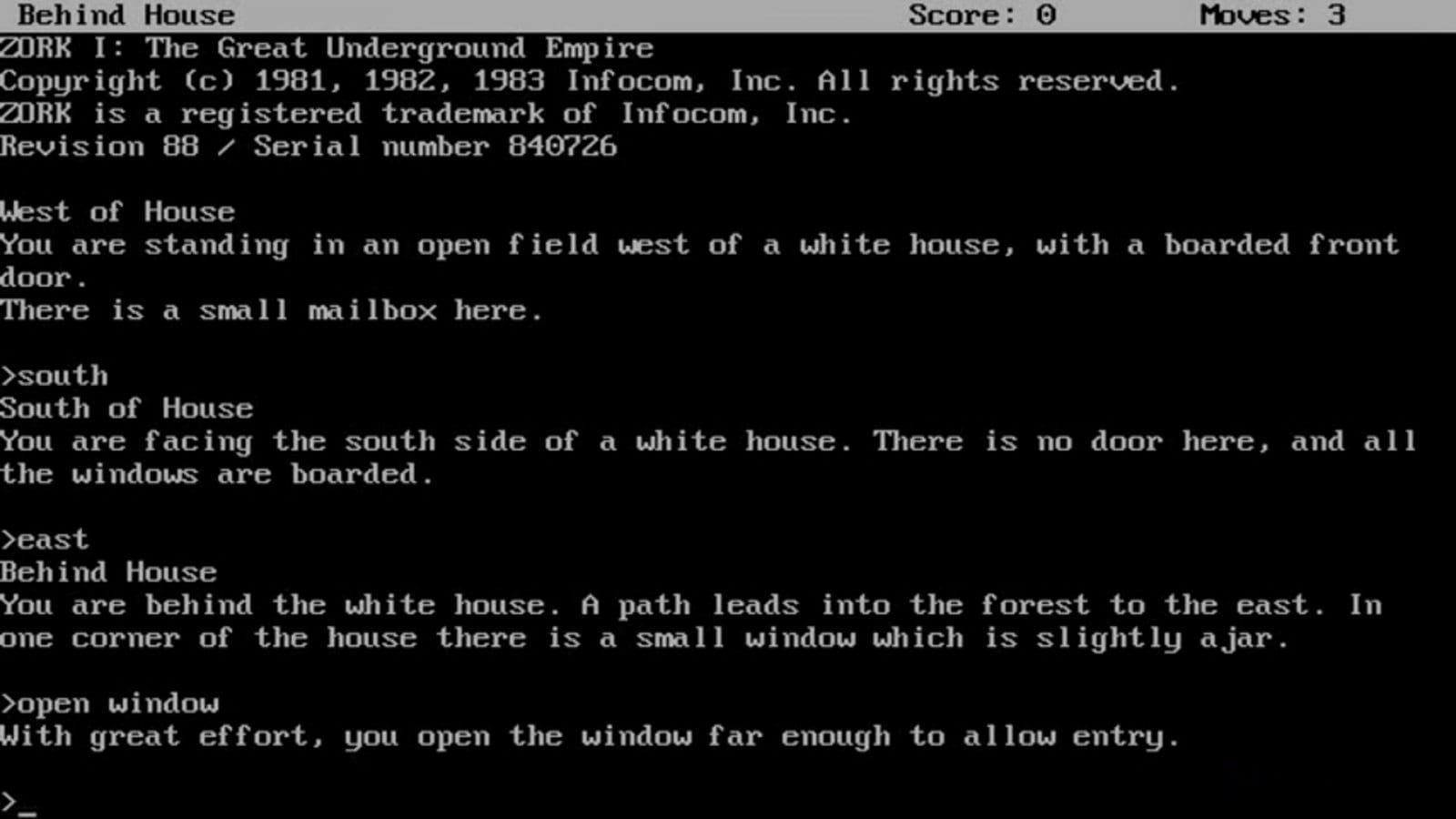Zork: The Great Underground Empire - Old Games Download